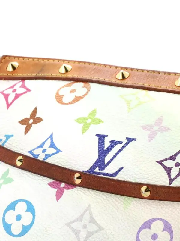 LOUIS VUITTON Pochette Accessoires Monogram Multicolor Clutch Bag