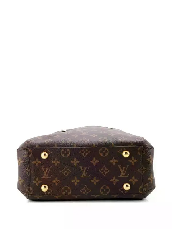 LOUIS VUITTON Montaigne Bb Monogram Canvas Satchel