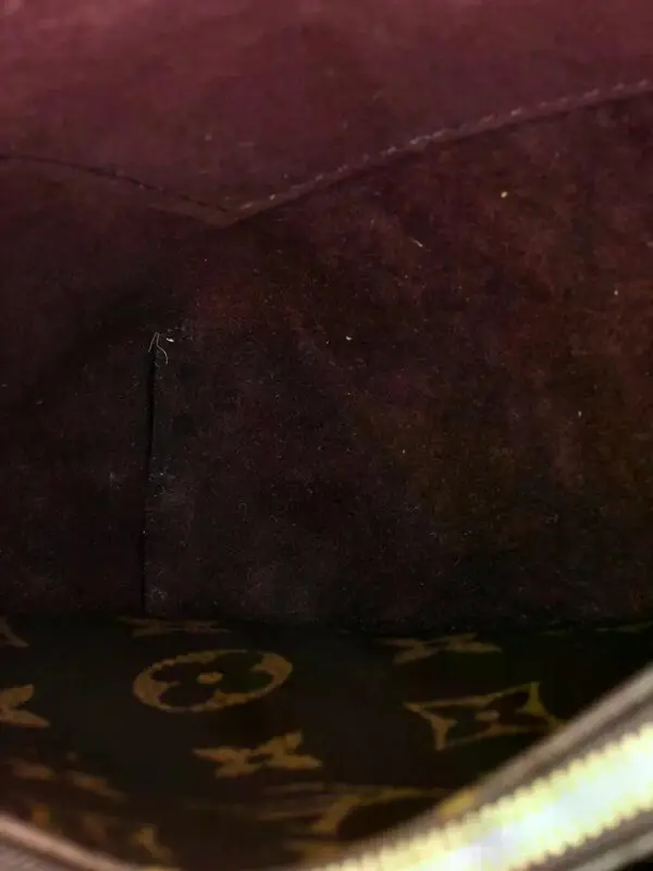 LOUIS VUITTON Montaigne Bb Monogram Canvas Satchel