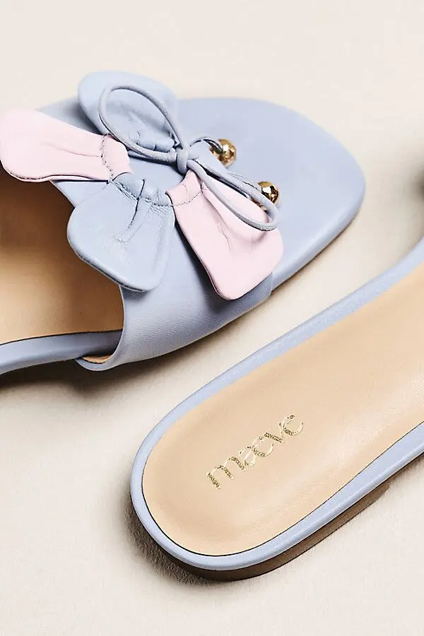 Maeve Floral Slide Sandals