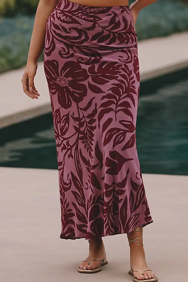 JULA Etla Printed Midi Skirt