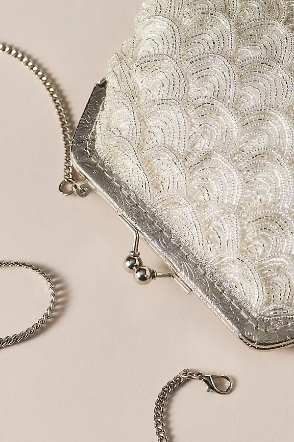 Anthropologie Victoria Heritage Antique Beaded Bag