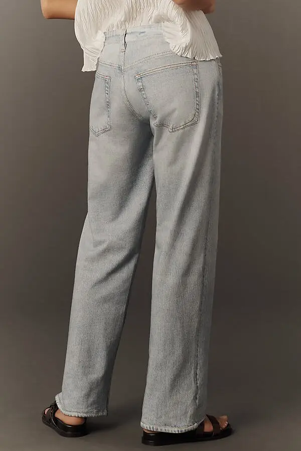 Rag & Bone Miramar Saige Low-rise Straight Leg Jeans - Aria
