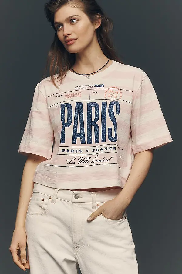 Maeve Cory Short-sleeve Graphic T-shirt