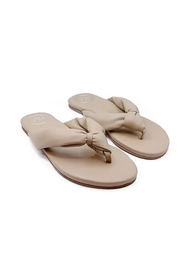SOLEI SEA Gigi Flip-flop Sandals With Knotted Detailing