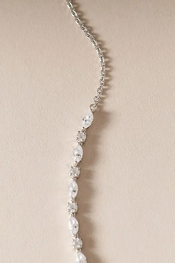 FINE DIAMONDS BY ANTHROPOLOGIE WEDDINGS Multi-stone Lab Grown Diamond Necklace