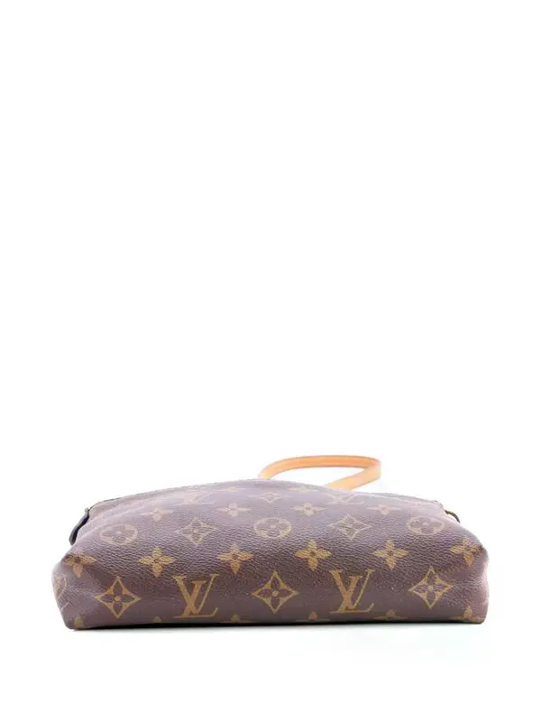 LOUIS VUITTON Pallas Monogram Canvas Clutch - Blue