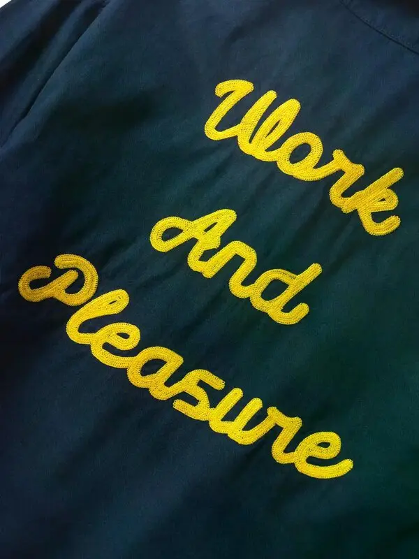 SERVICE WORKS Embroidered Twill Zip Jacket
