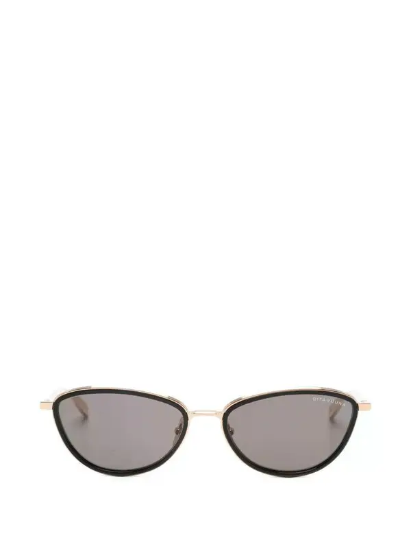 Dita Vouna Cat-eye Sunglasses - Gold