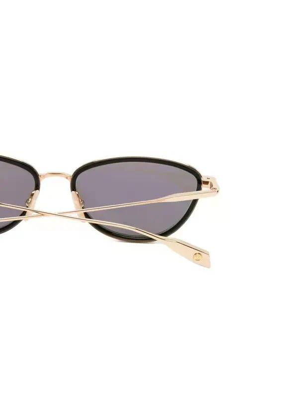 Dita Vouna Cat-eye Sunglasses - Gold
