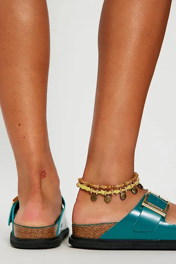 BIRKENSTOCK Arizona Droplet Buckle Sandals - Dark Teal