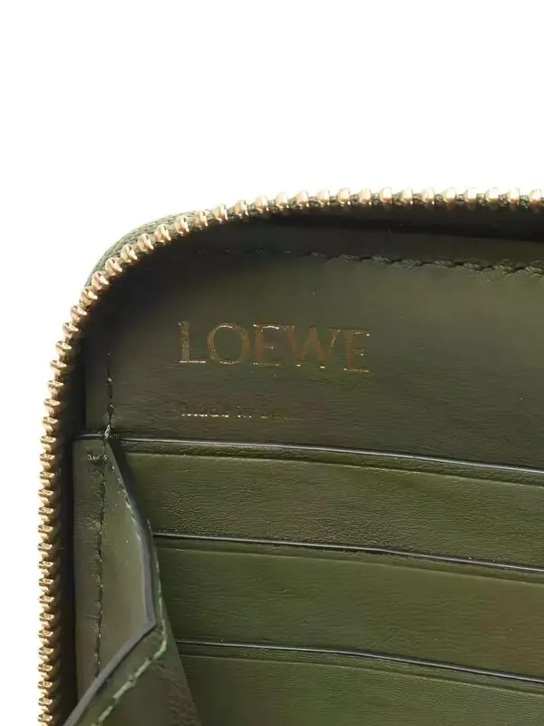Loewe 2000s Repeat Anagram Zip Long Wallet