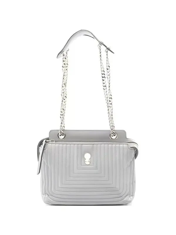 Fendi 2000s Dotcom Click Leather Shoulder Bag