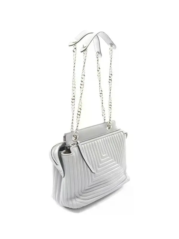 Fendi 2000s Dotcom Click Leather Shoulder Bag