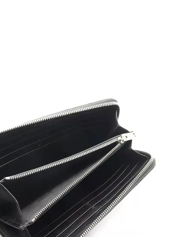 Saint Laurent 2000s Monogram Leather Wallet