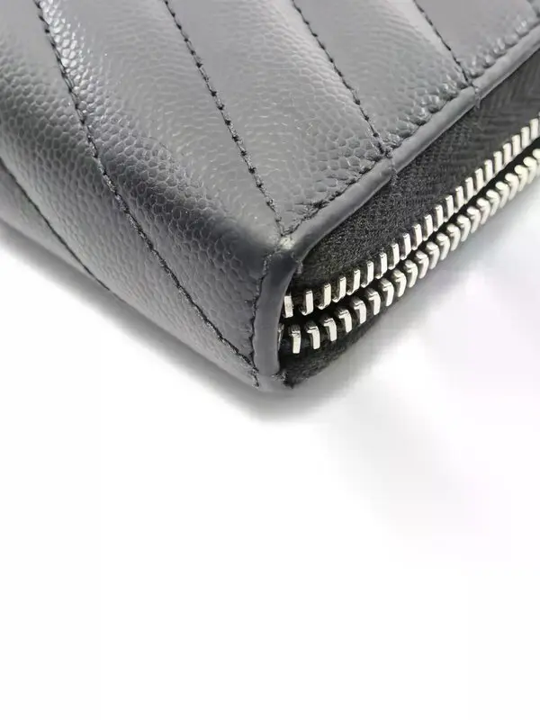 Saint Laurent 2000s Monogram Leather Wallet