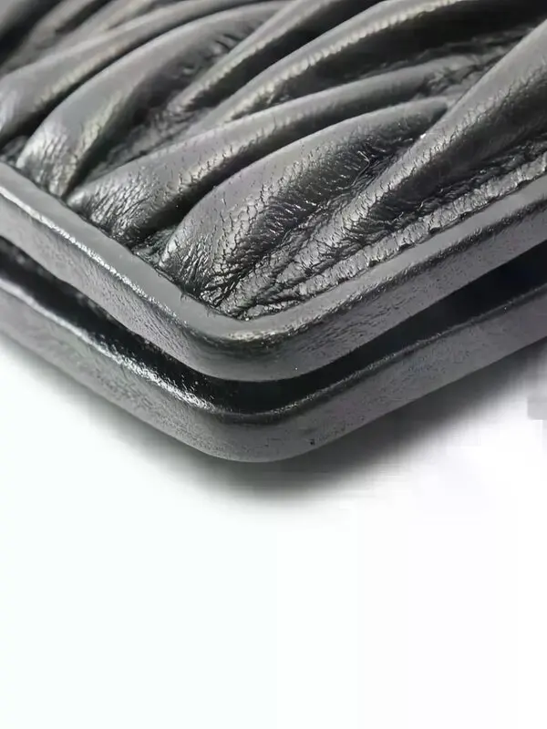 Miu Miu Bi-fold Leather Wallet
