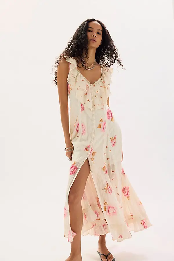 Free People Honeysuckle Dreams Maxi Dress