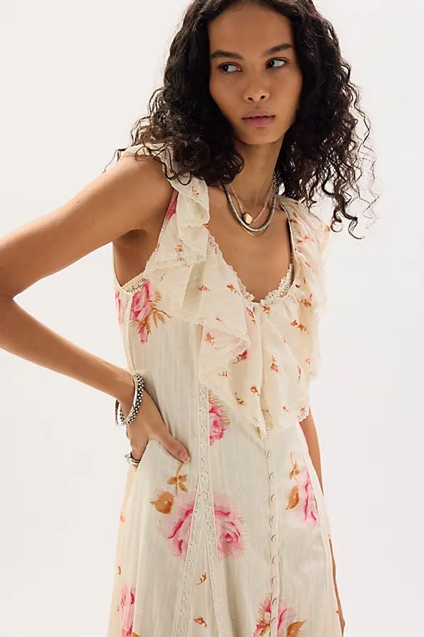 Free People Honeysuckle Dreams Maxi Dress