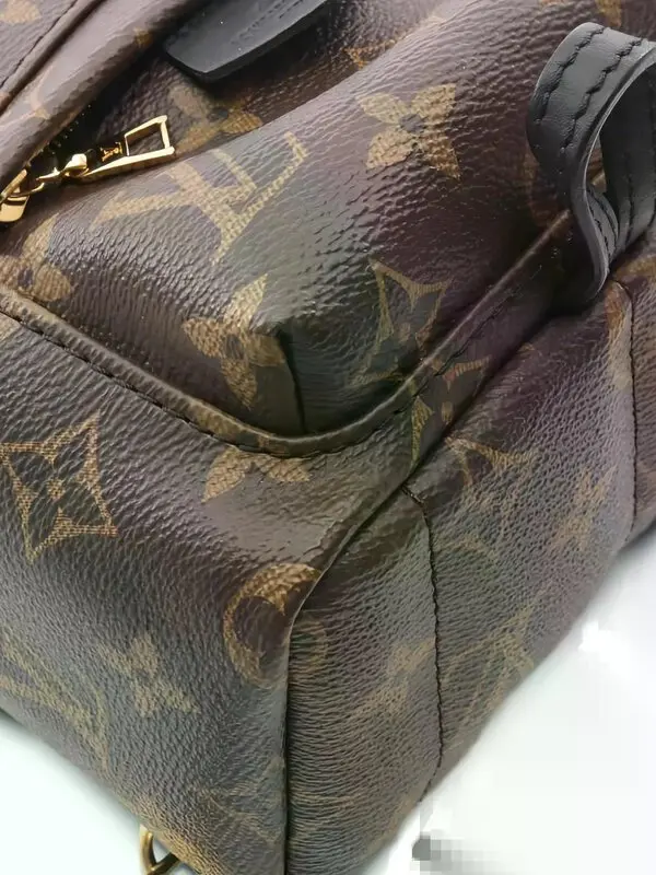 LOUIS VUITTON 2021s Mini Palm Springs Monogram Backpack - Brown
