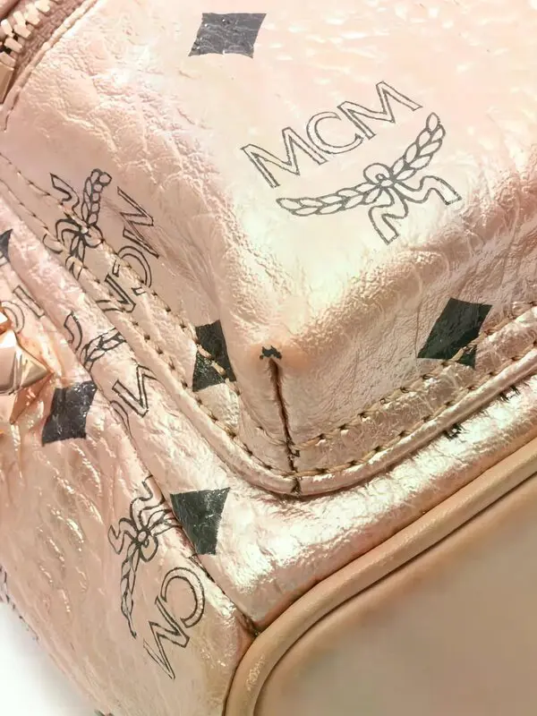 Mcm 2000s Logo-print Backpack