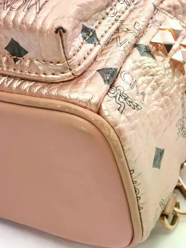 Mcm 2000s Logo-print Backpack