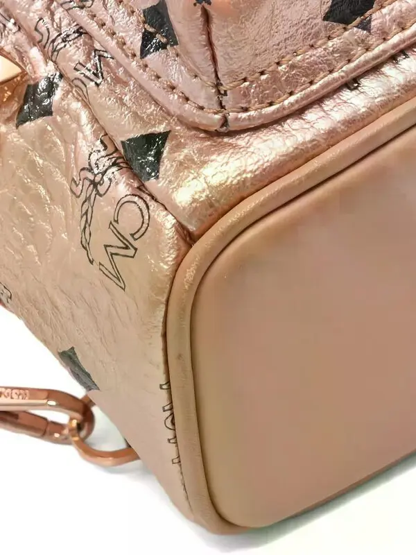 Mcm 2000s Logo-print Backpack