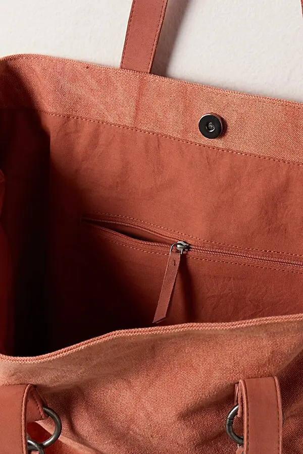 Free People Calla Convertible Tote Bag - Red