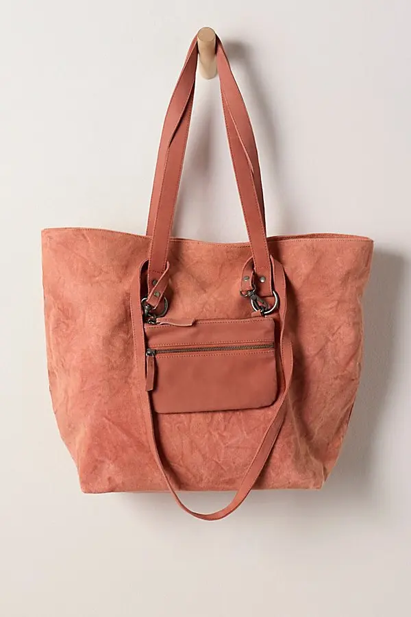 Free People Calla Convertible Tote Bag - Red