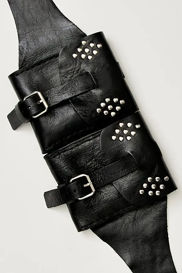 Z & L EUROPE Monaco Leather Pocket Belt