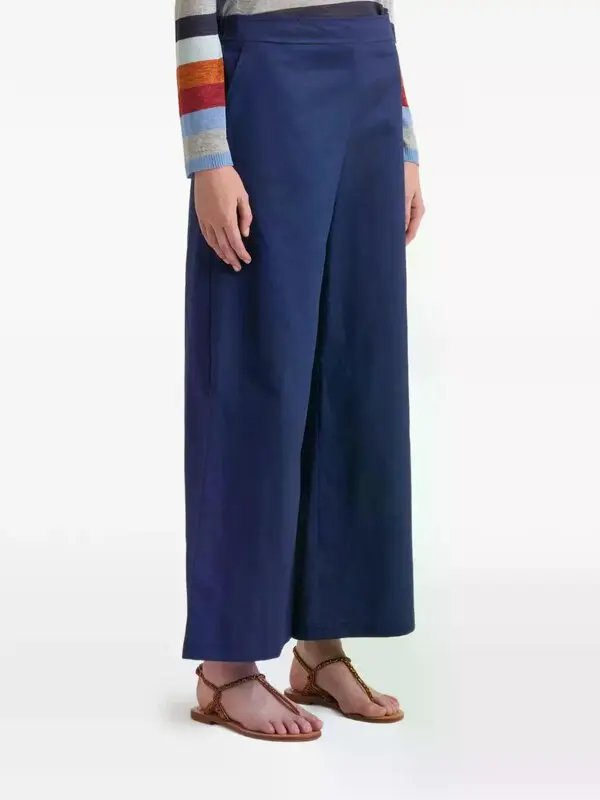Malìparmi Flared Ankle Trousers