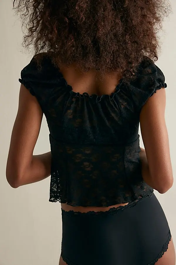 Only Hearts Devon Lace Top