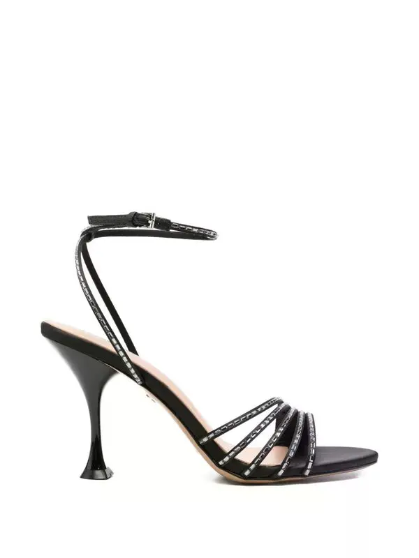 Lola Cruz Embellished Strap Sandals