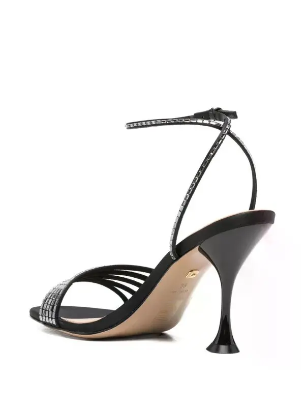 Lola Cruz Embellished Strap Sandals