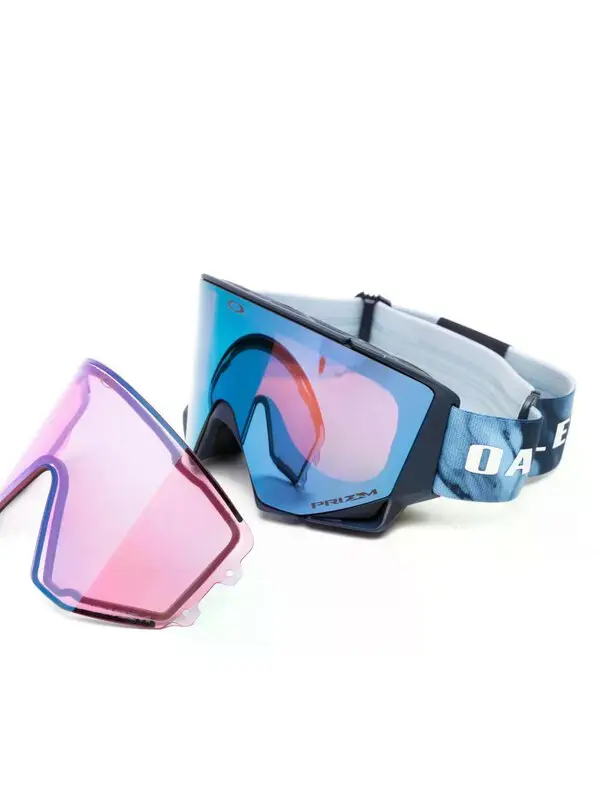 Oakley Flow Scape Logo-print Ski Goggles