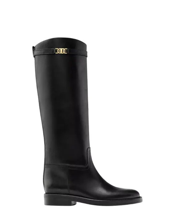 Massimo Dutti Leather Riding Boots