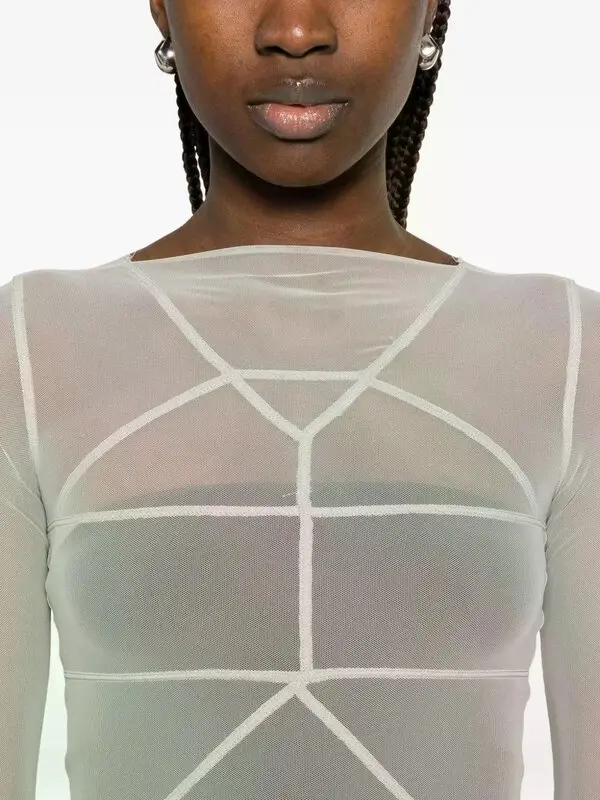 Rick Owens Temple Panelled Maxi Dress