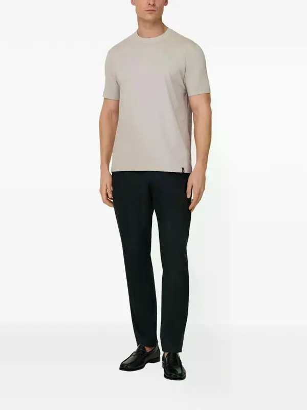 Boggi Milano T-shirt In Stretch Supima Cotton