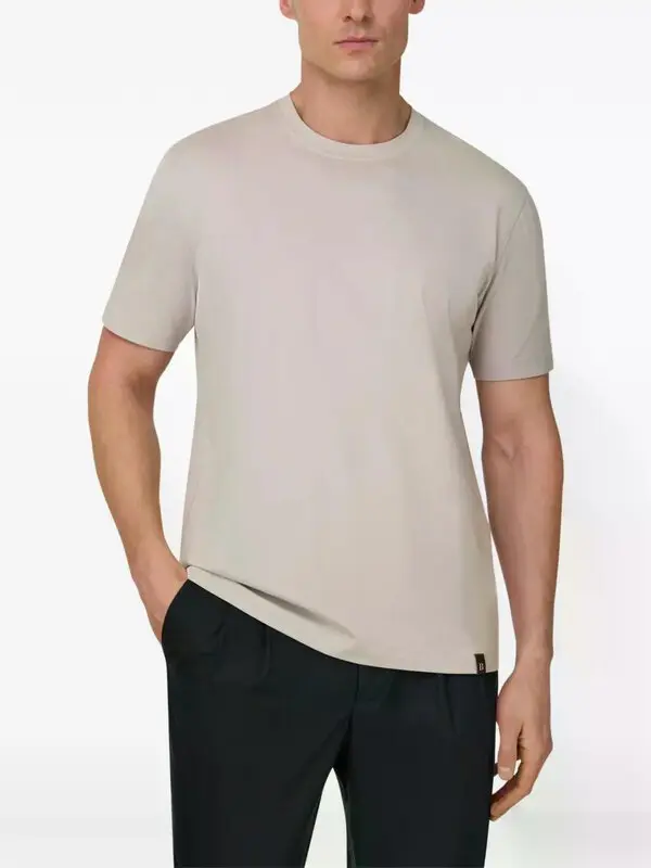 Boggi Milano T-shirt In Stretch Supima Cotton