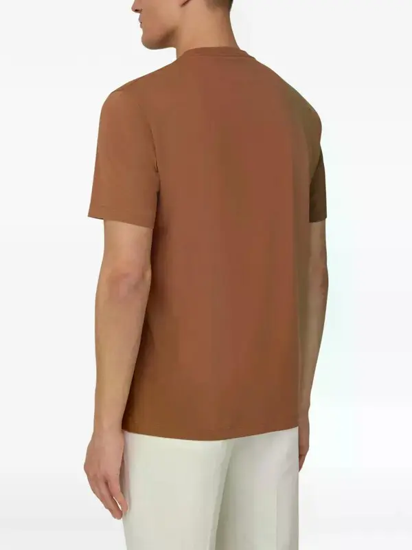 Boggi Milano Round-neck T-shirt - Brown