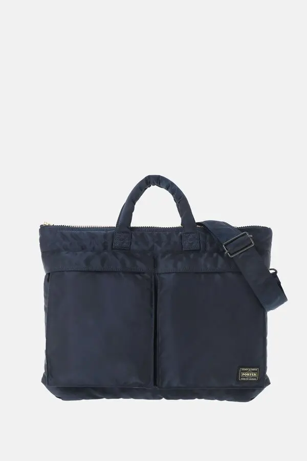 PORTER-YOSHIDA & CO Tanker Short Helmet Bag - Blue