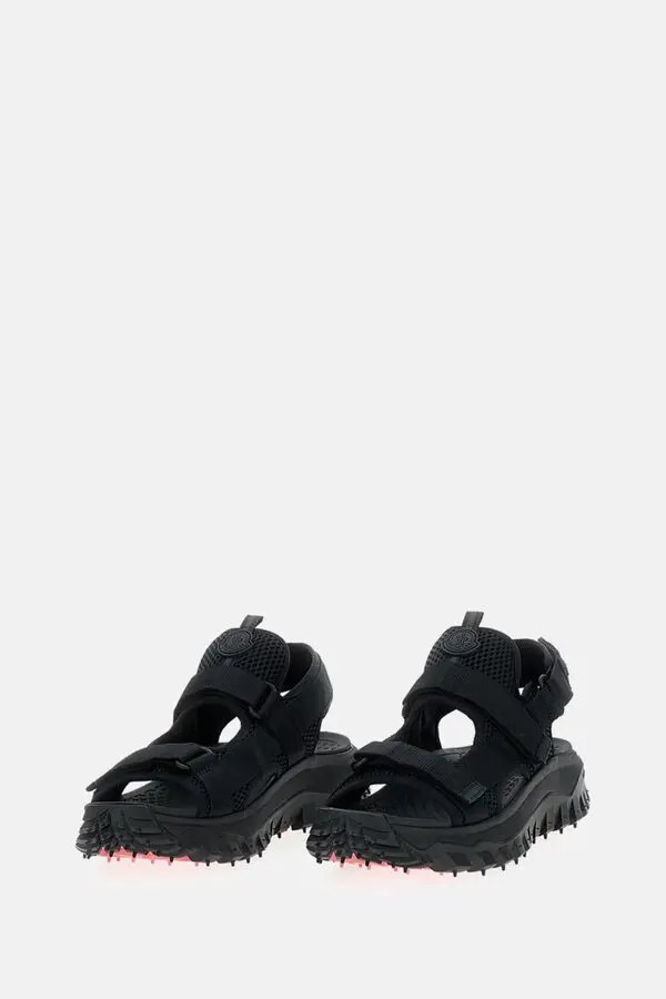 Moncler Trailgrip Vela Sandals - Black
