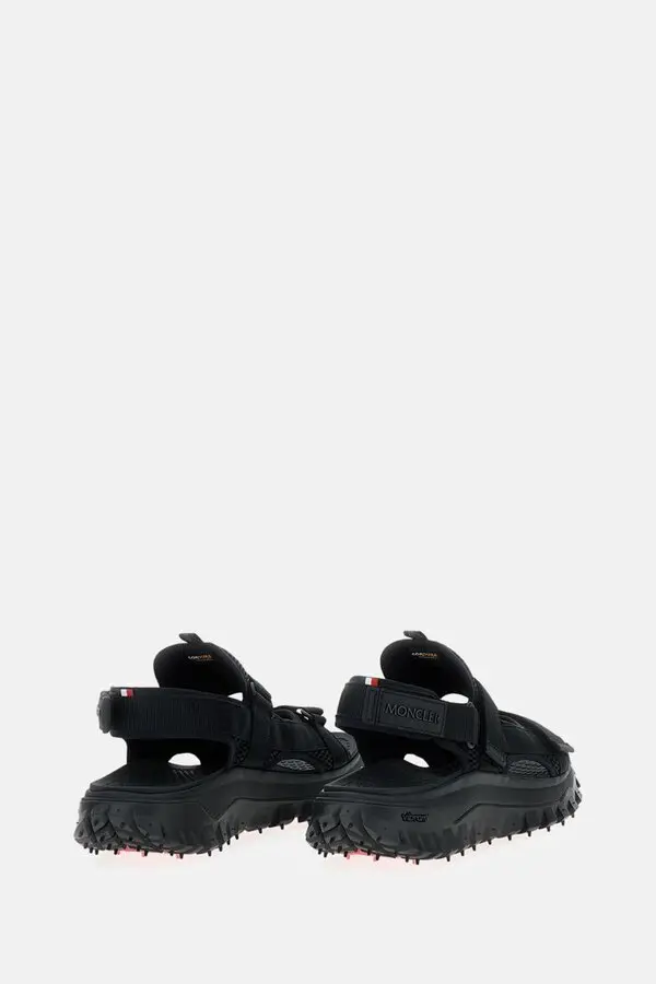 Moncler Trailgrip Vela Sandals - Black
