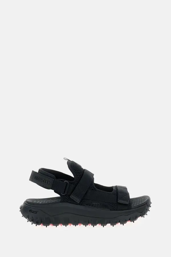 Moncler Trailgrip Vela Sandals - Black