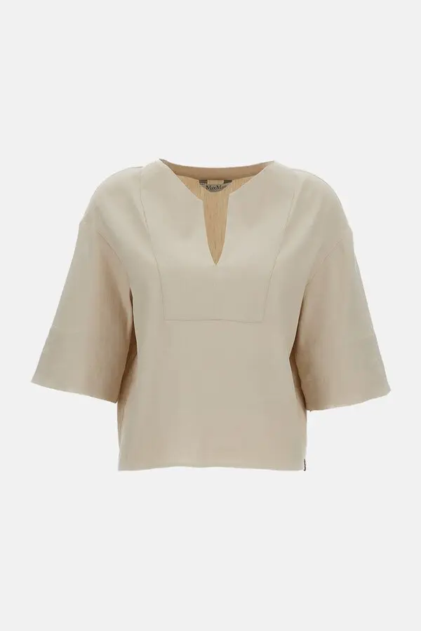 Max Mara Sospiro Blouse - Beige
