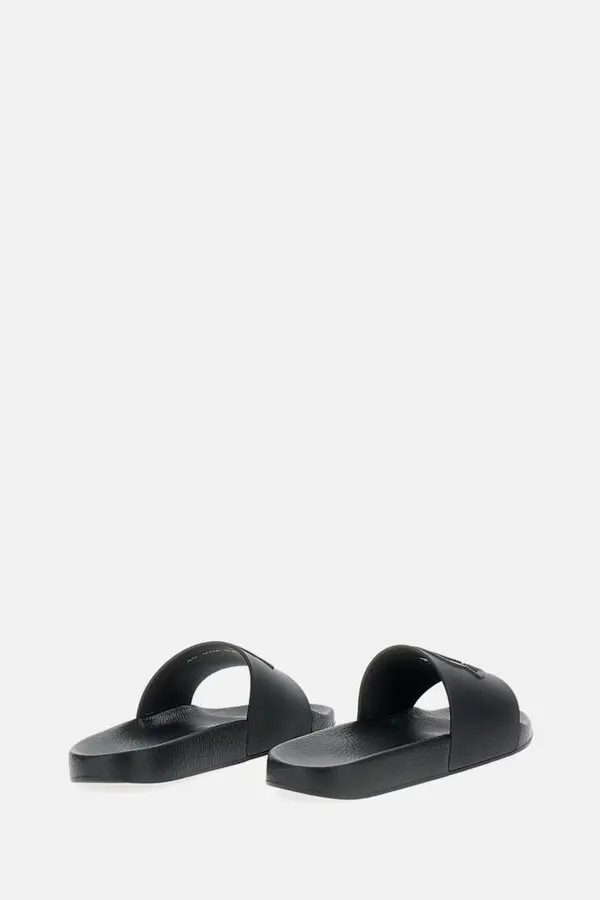 Moncler Basile Slides - Black