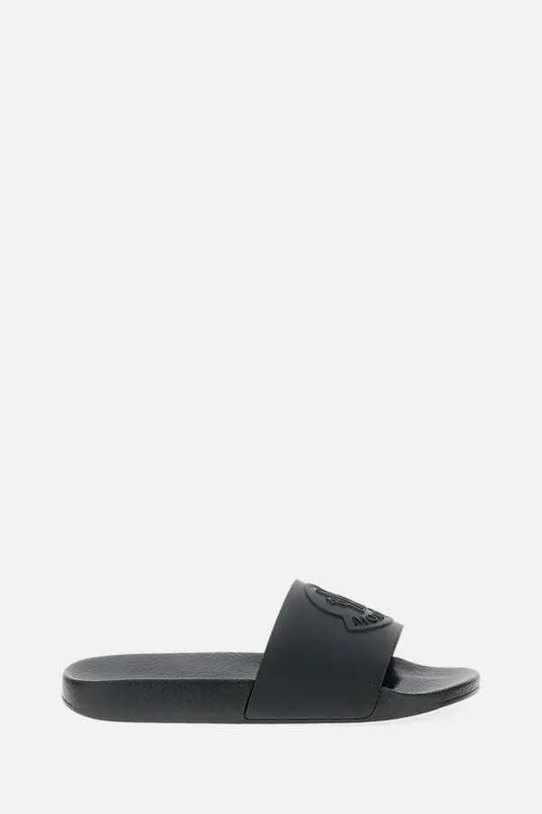Moncler Basile Slides - Black