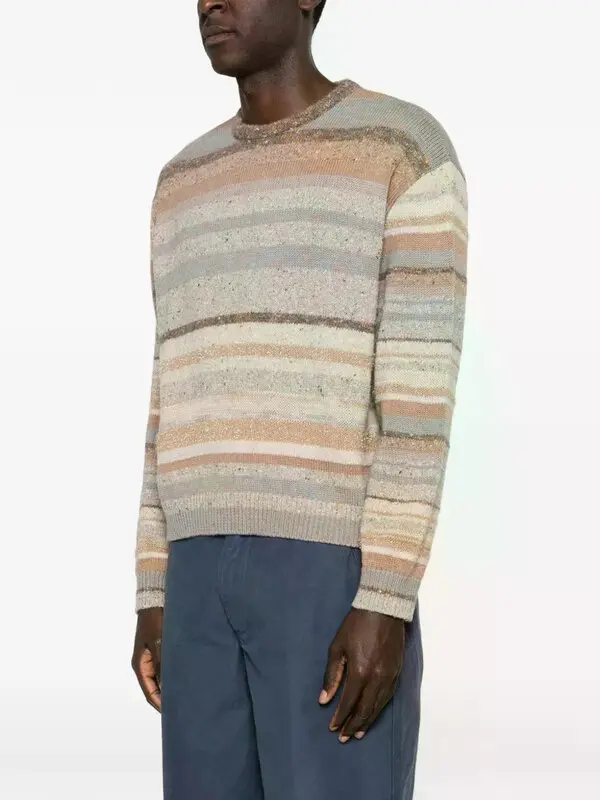 ERL Striped Crew-neck Sweater