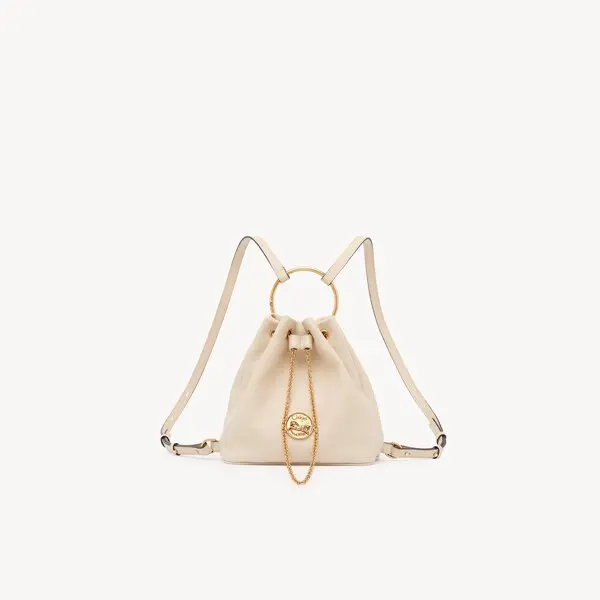 Chloé Small Bracelet Backpack - Vegetal Beige