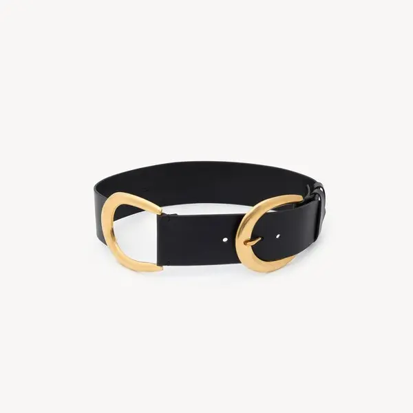 Chloé Anita Belt - Black